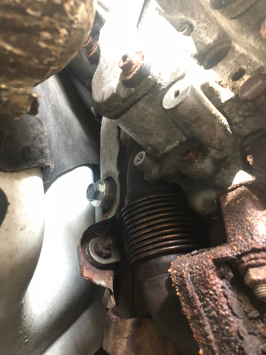 9th Injector plug for downpipe LML – Race Ready Fabrication